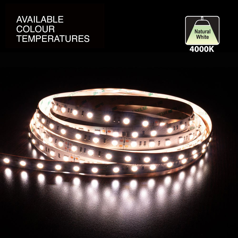 5M(16.4ft) Indoor LED Strip VBDFS-5050-4000-60-24-NS, 24V 4.5(w/ft) 40
