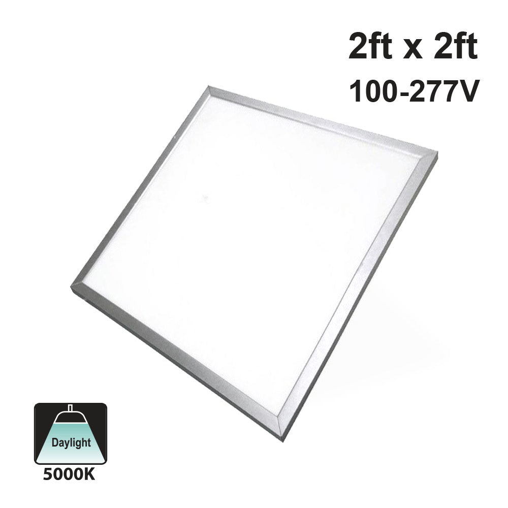 2ft x 2ft 120V Dimmable LED Panel Light 0-10V dimming 5000K(Daylight)