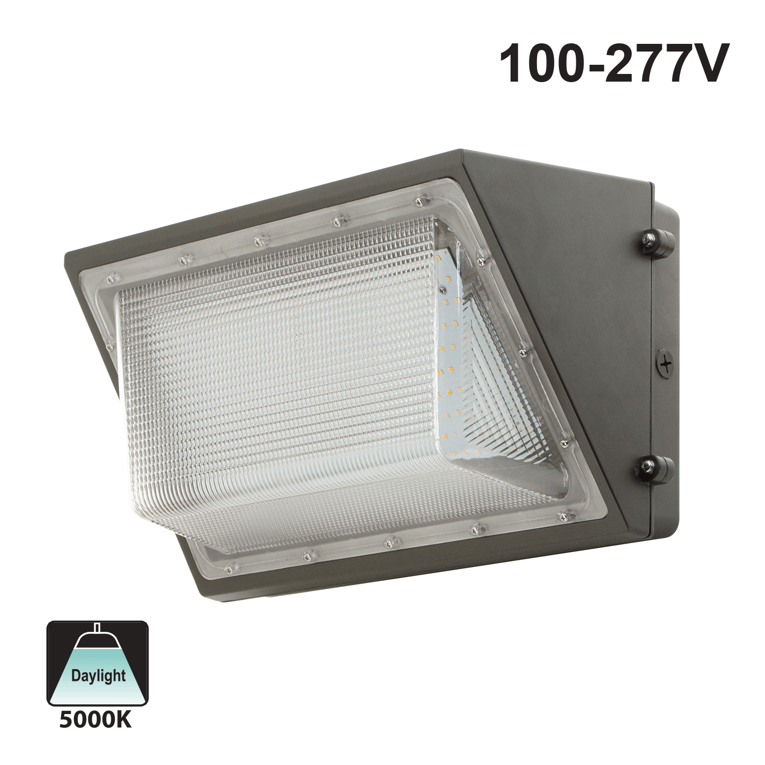LED Wall Pack Light ML-WPB-130W-50, 100-277V 130W 5000K(Daylight)