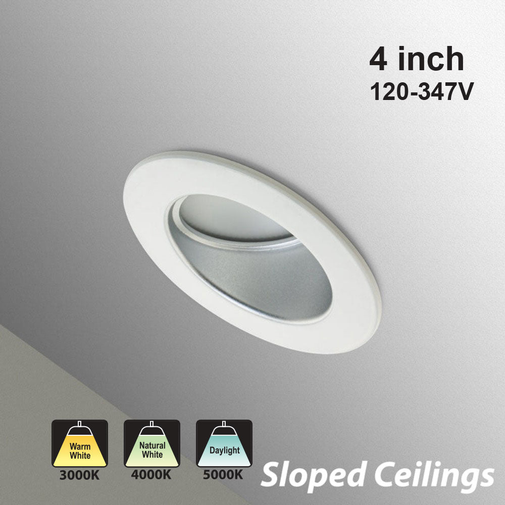 4 inch Commercial Recessed LED Downlight / Ceiling Light