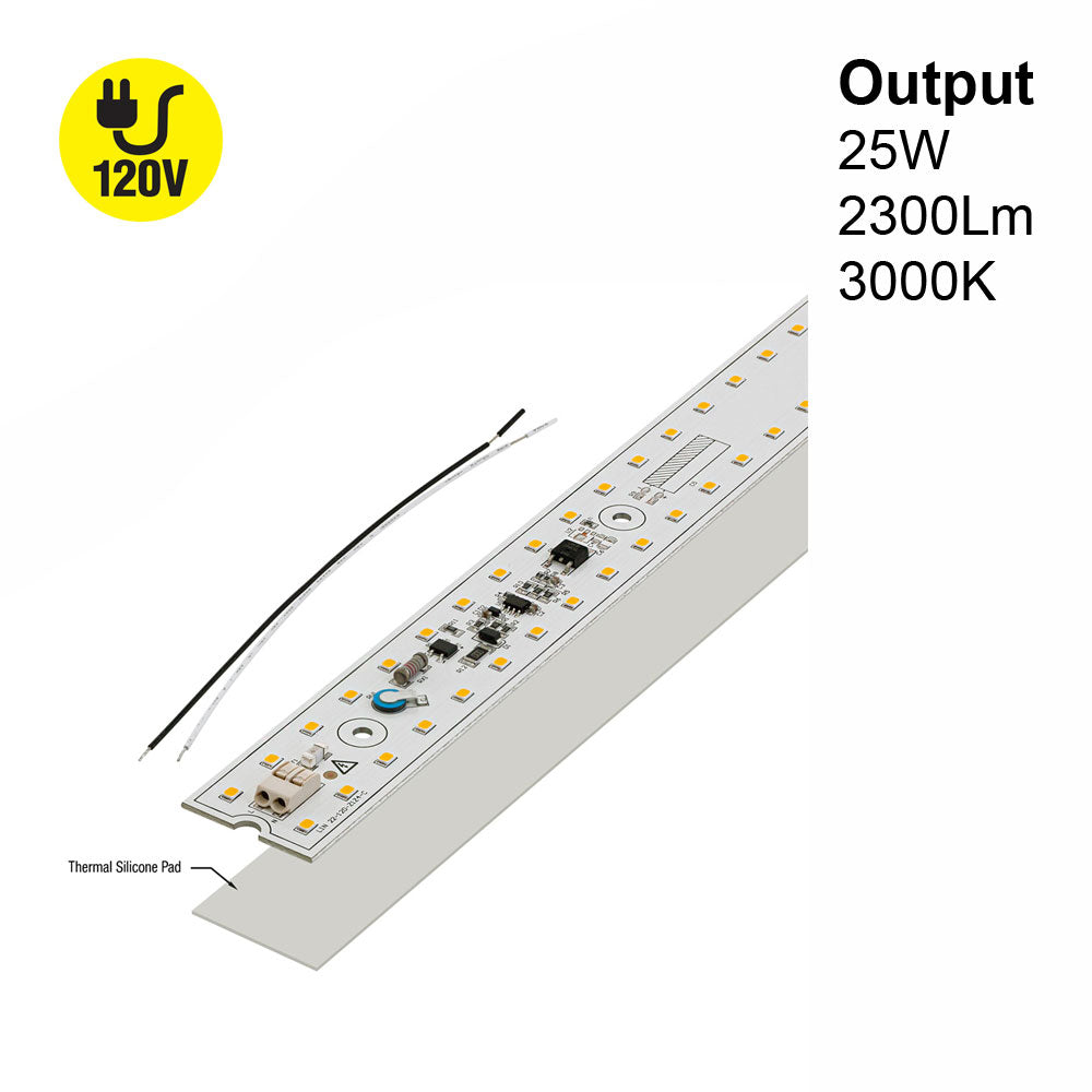 22 inch Linear LED Module, 120V 25W 3000K(Warm White)