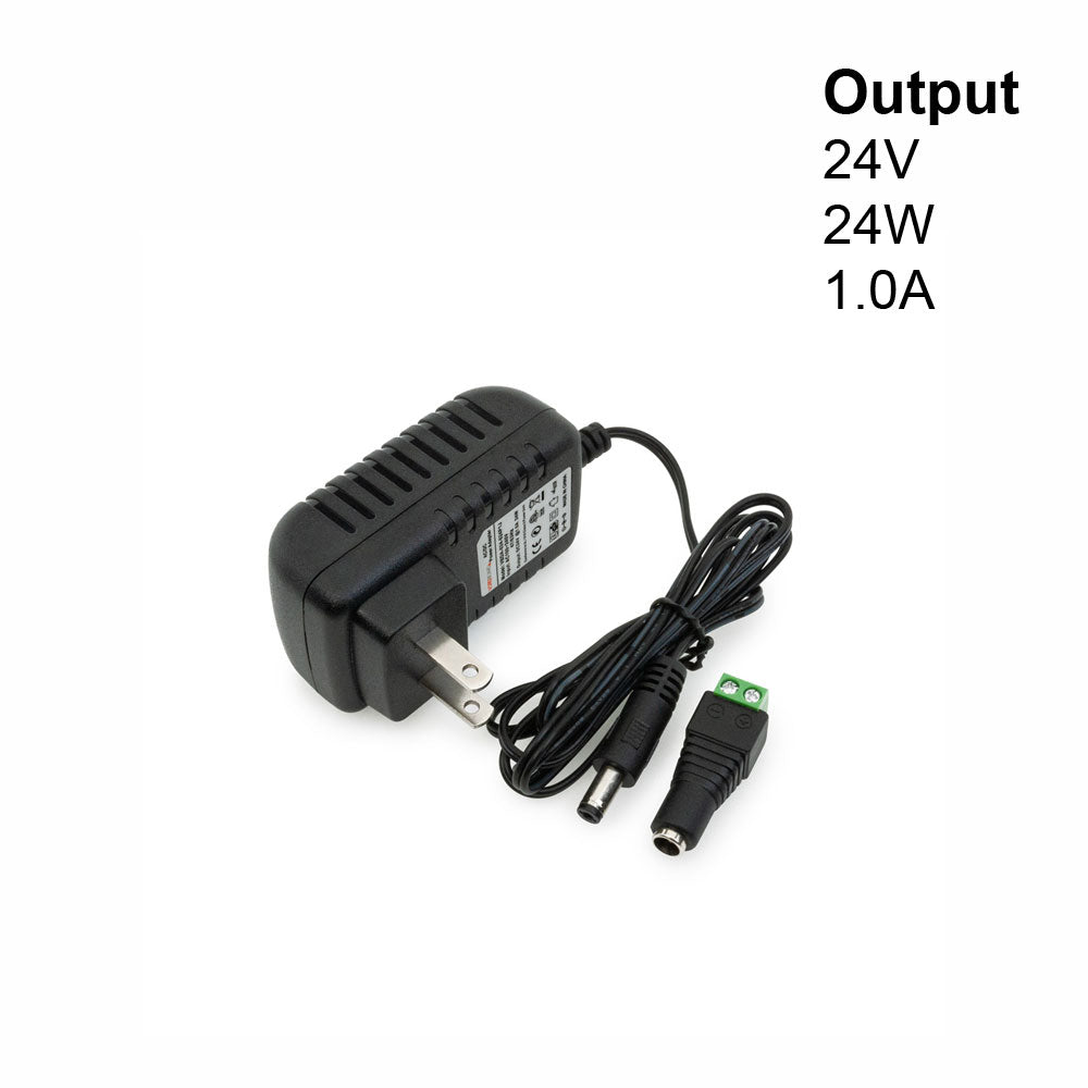 Non-Dimmable Constant Voltage Plug-In Power Supply, 24V 24W