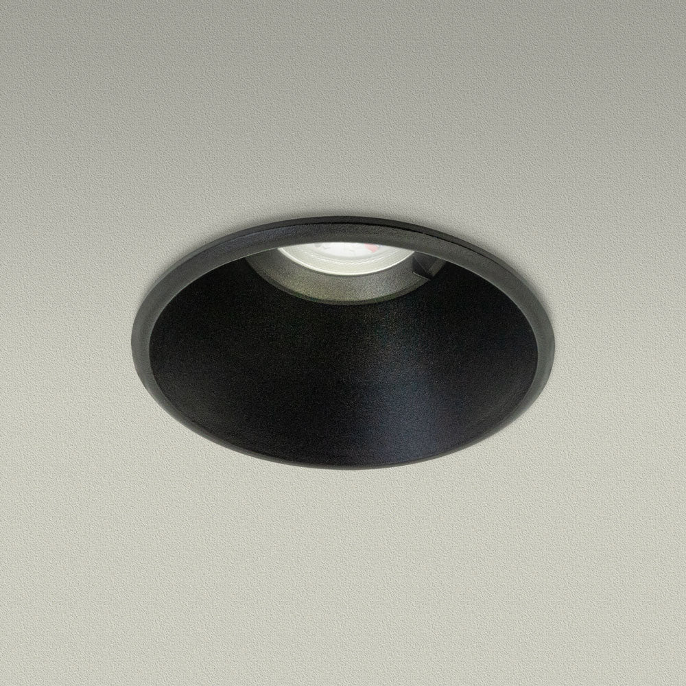 VBD-MTR-86B Recessed LED Light Fixture, 3.5 inch Black