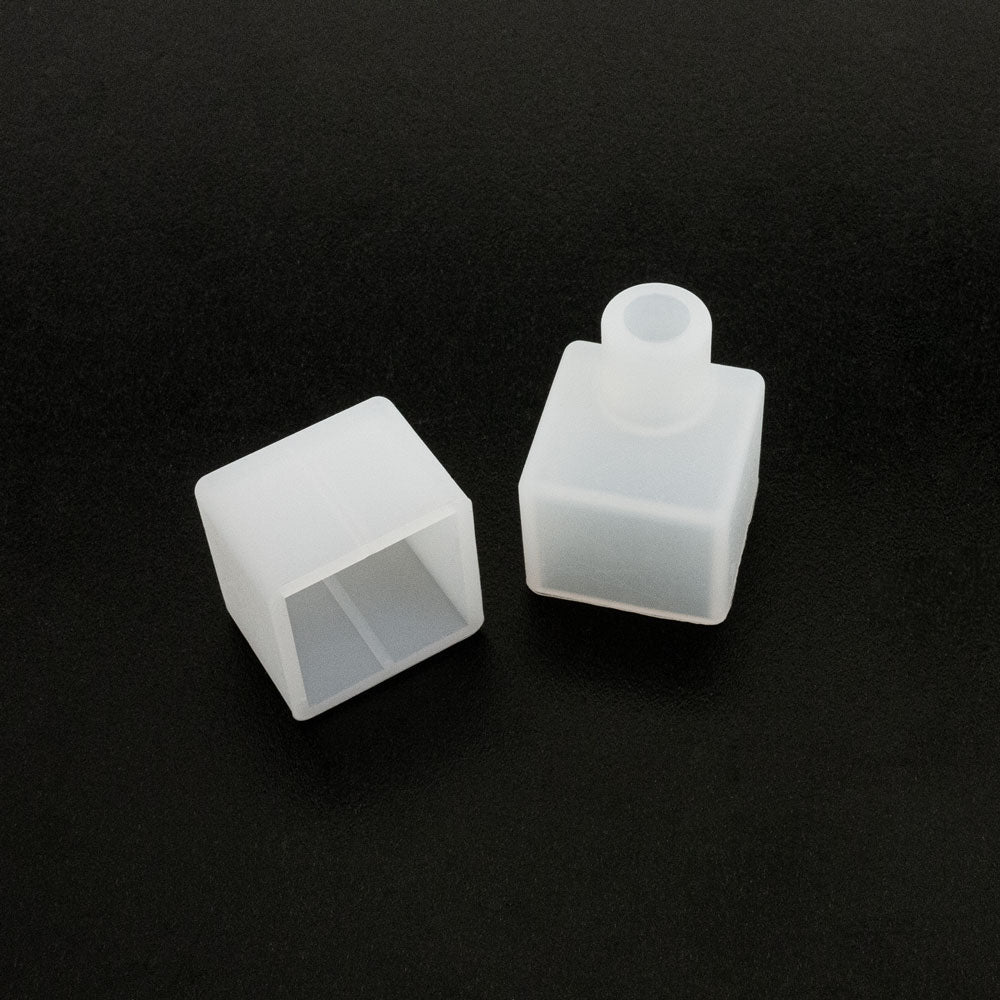 Neon LED Channel Endcaps EN1616-W