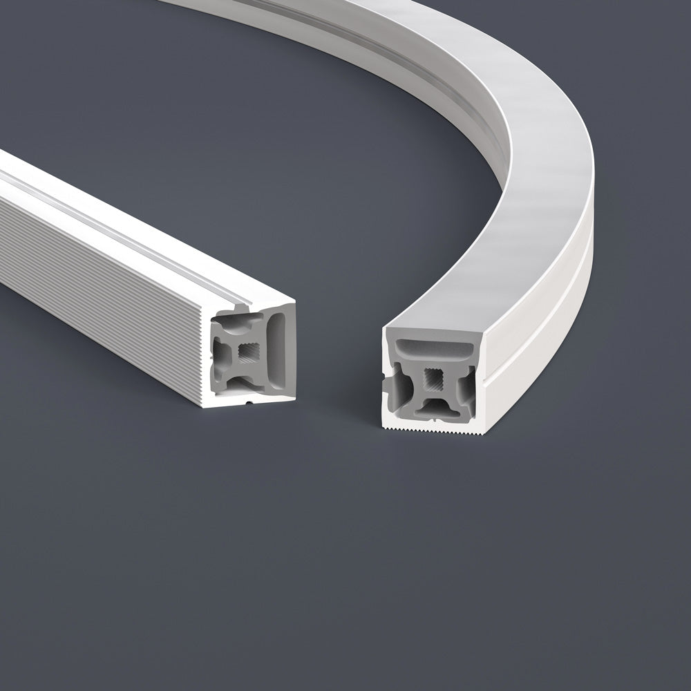 White Silicone Flexible LED Neon channel VBD-N2020-SFD-W