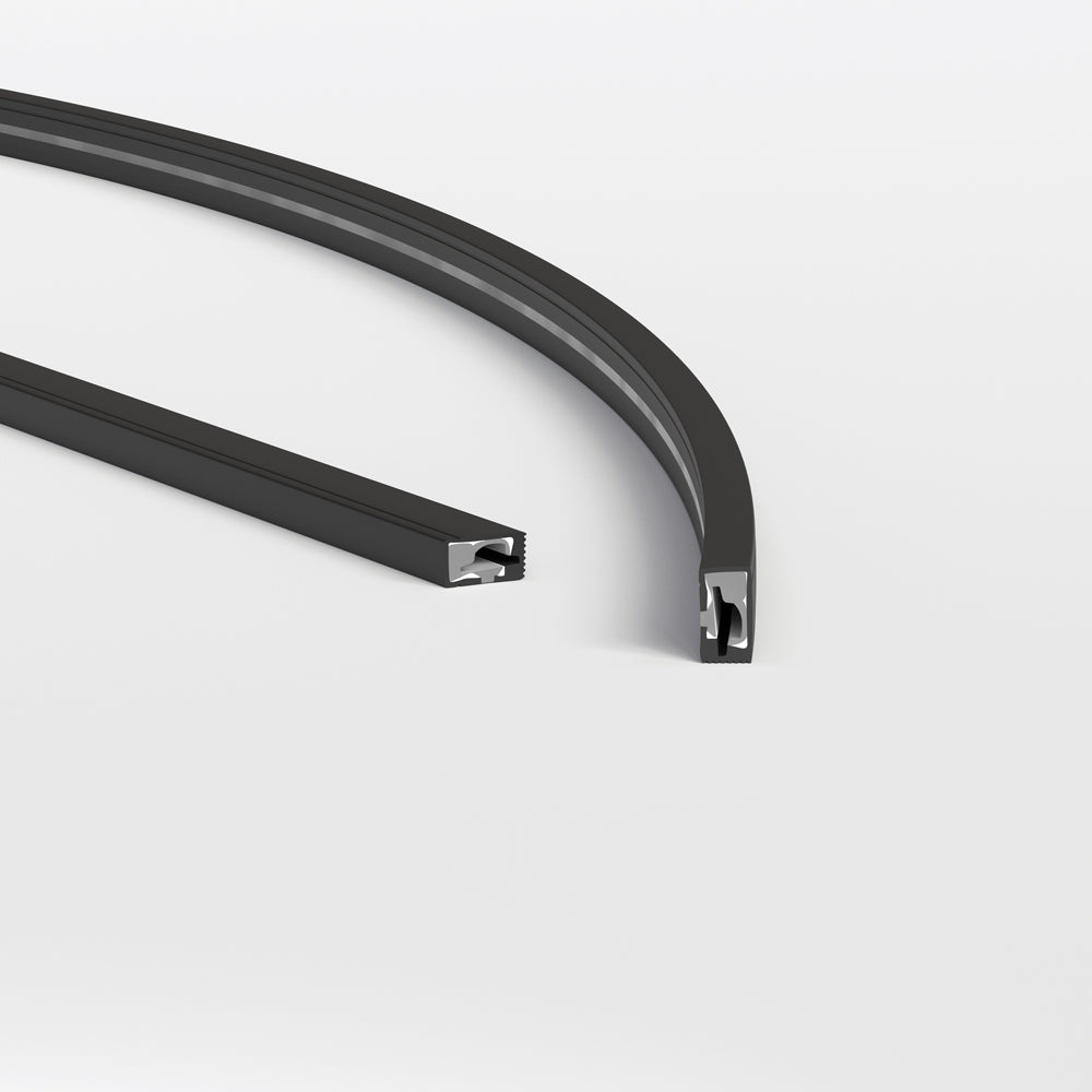 Black Silicon Flexible LED Neon channel VBD-N0612-SD-B