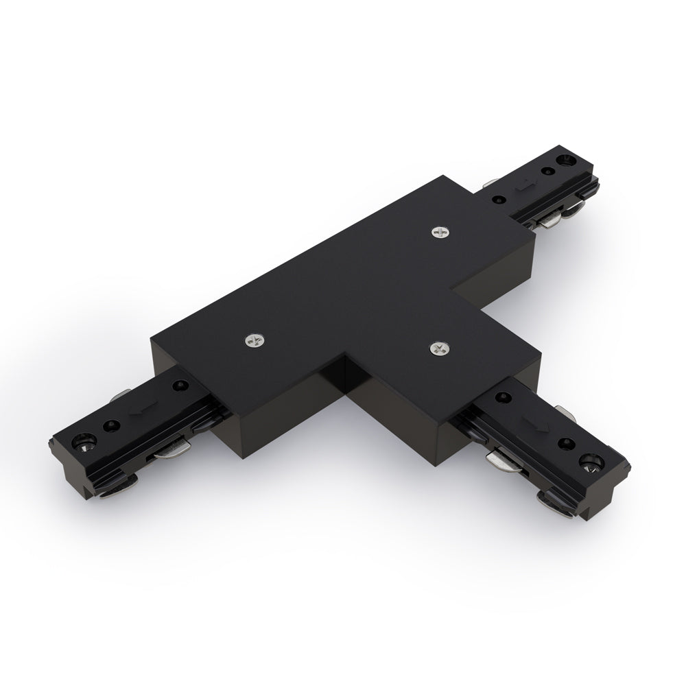 Track T shape Joiner Black H-Type 0336-TJB