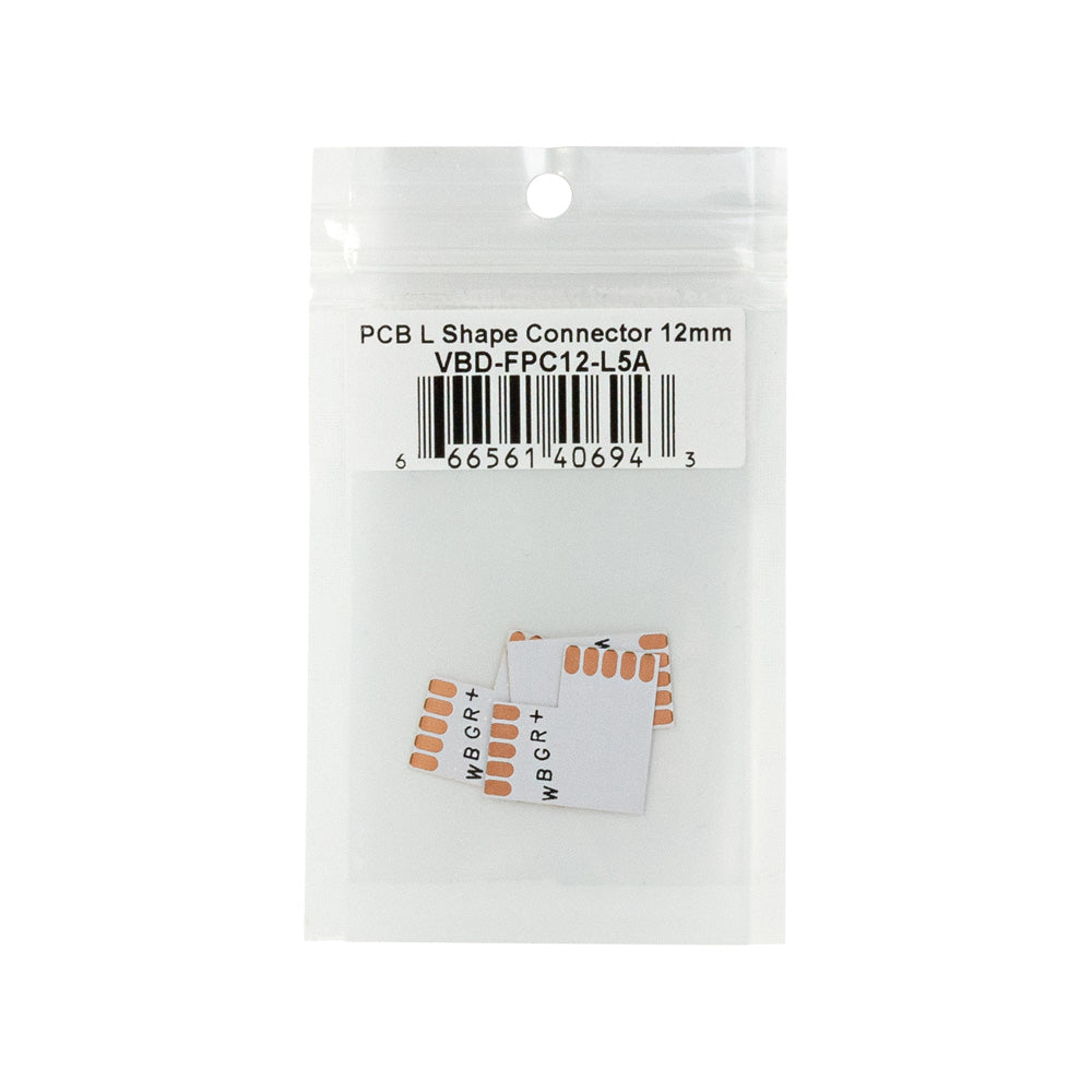 PCB Type RGBW L Shape Connector (Pack of 3)