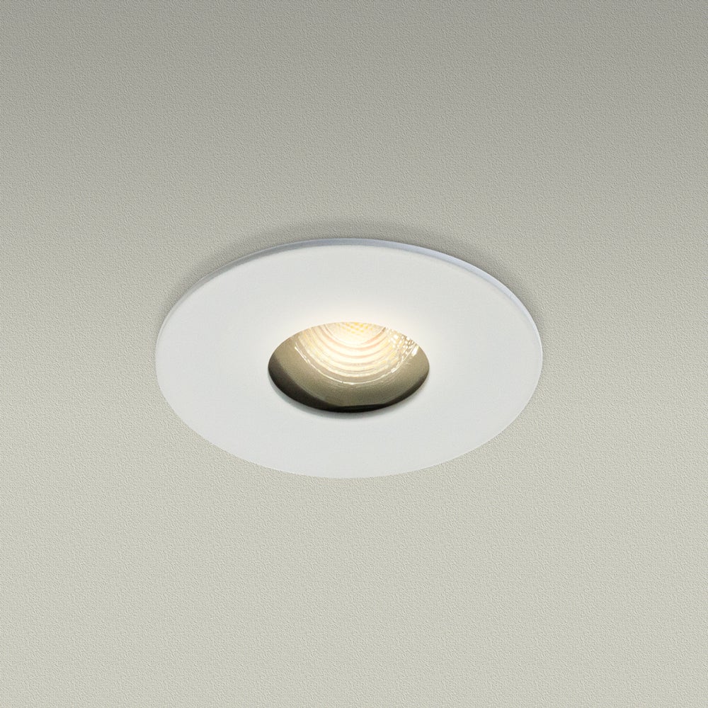 VBD-MTR-60T Recessed LED Light Fixture, 2.75 inch Round White