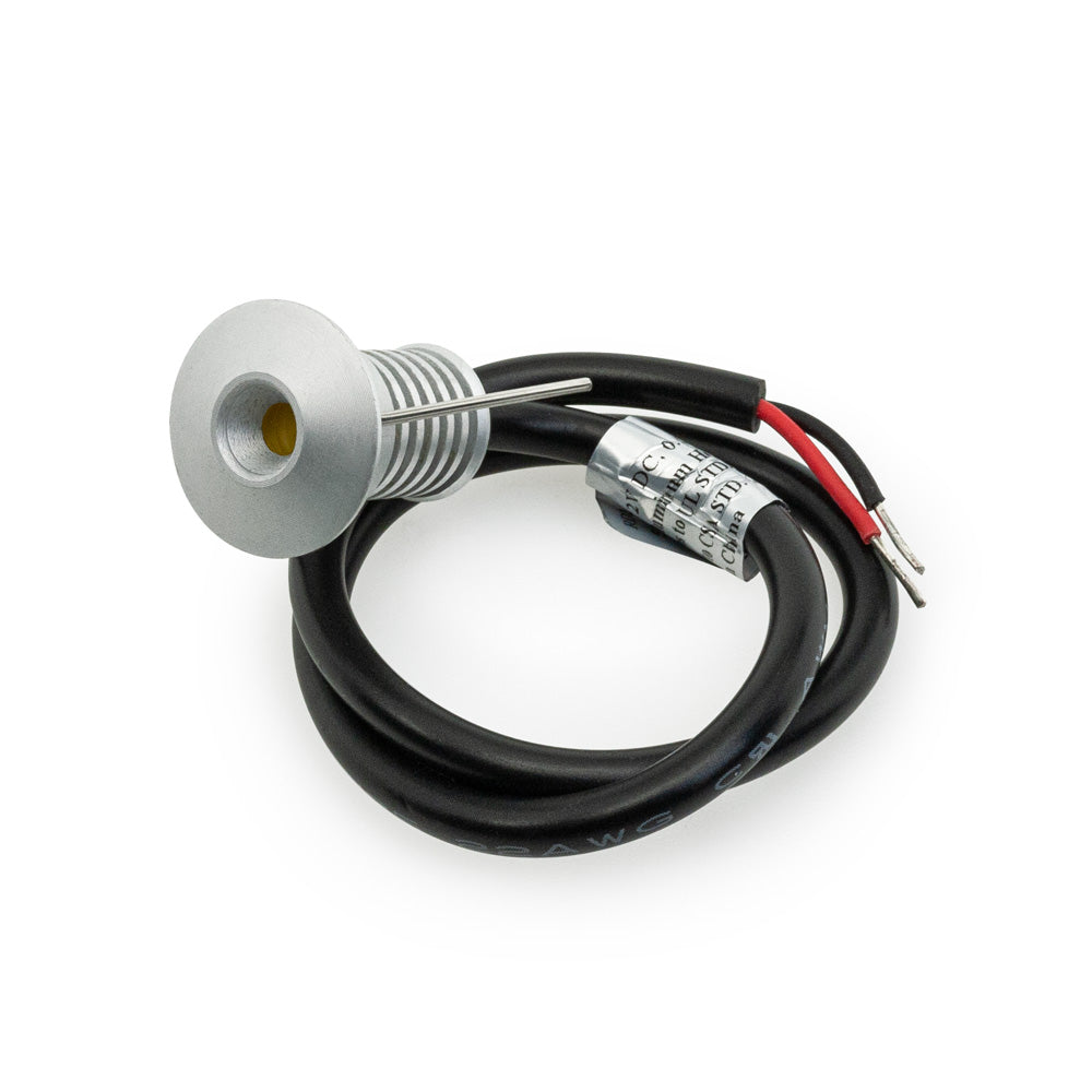 RD21 Mini LED Outdoor Recessed Step Light, 12V 0.5W 5000K(Daylight)