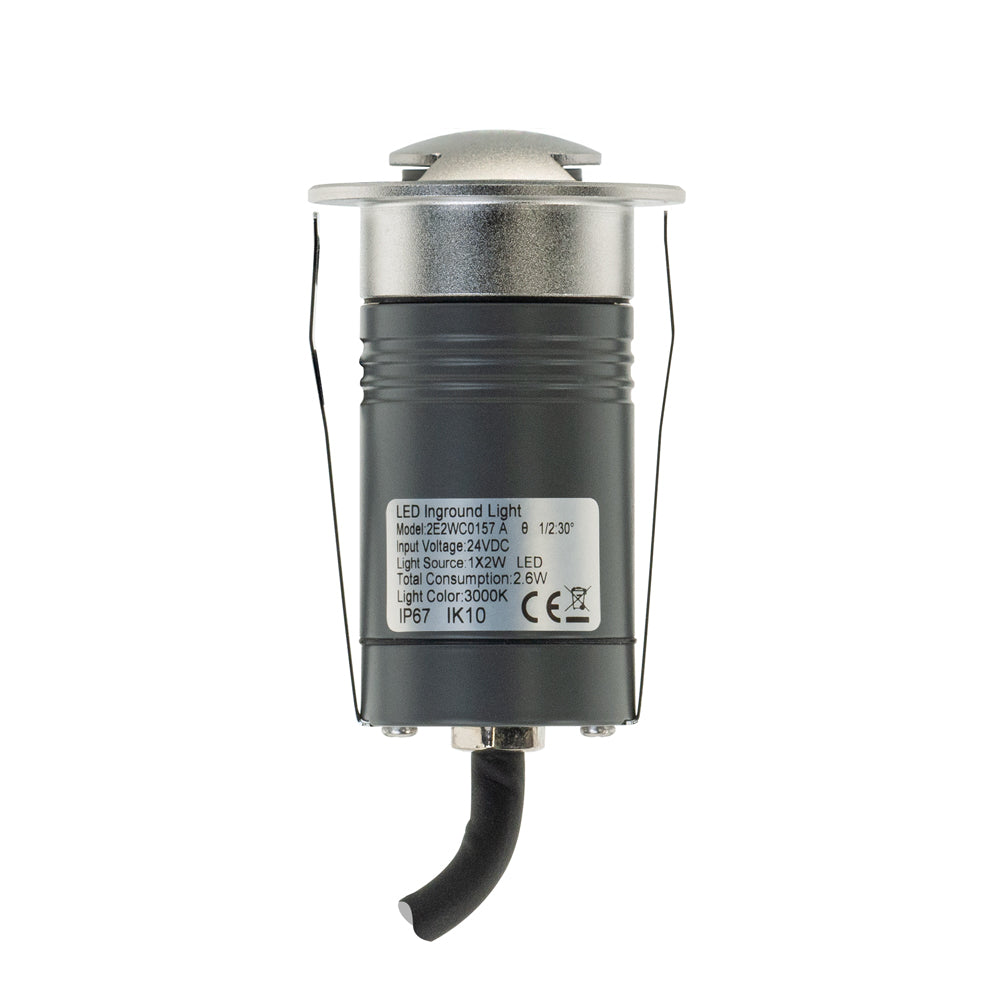 2E2WC0157 Two-Way LED In Ground Driveway light 24V 2.6W 3000K(Warm Whi