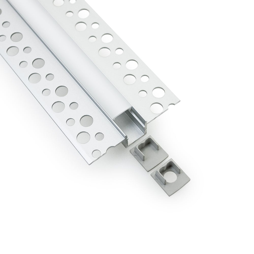 Type 96, Deep Recessed LED Aluminum channel for Drywall(Plaster-In)