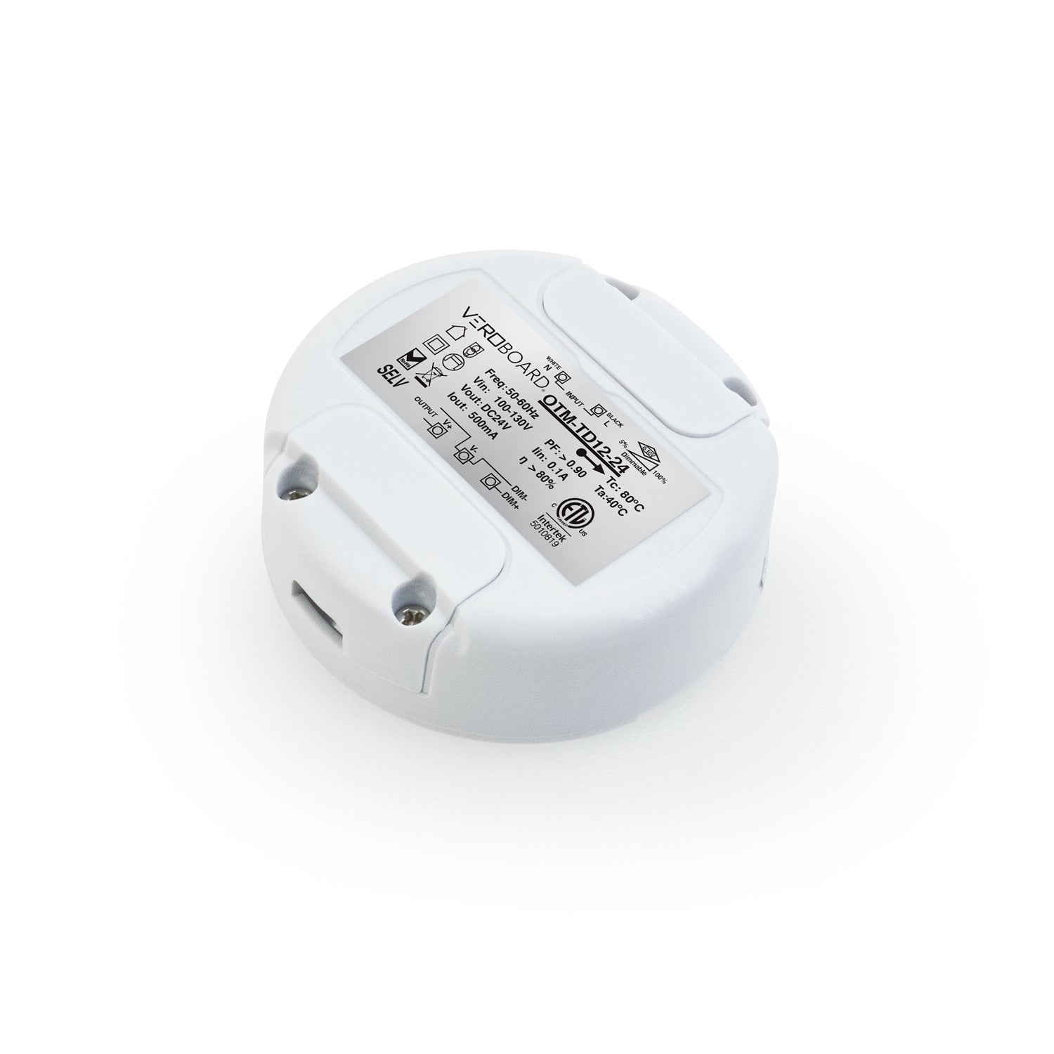 OTM-TD12-24 Constant Voltage LED Driver, 0-10V Dimming J Box LED Drive