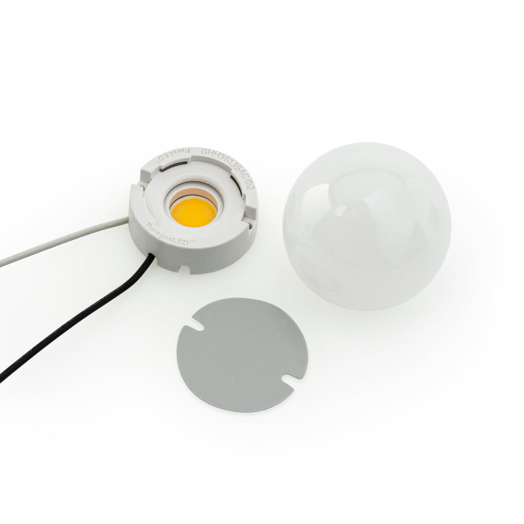 COB Paragon LED Module with GHH36135AC LED Holder, 120V 6W 3000K