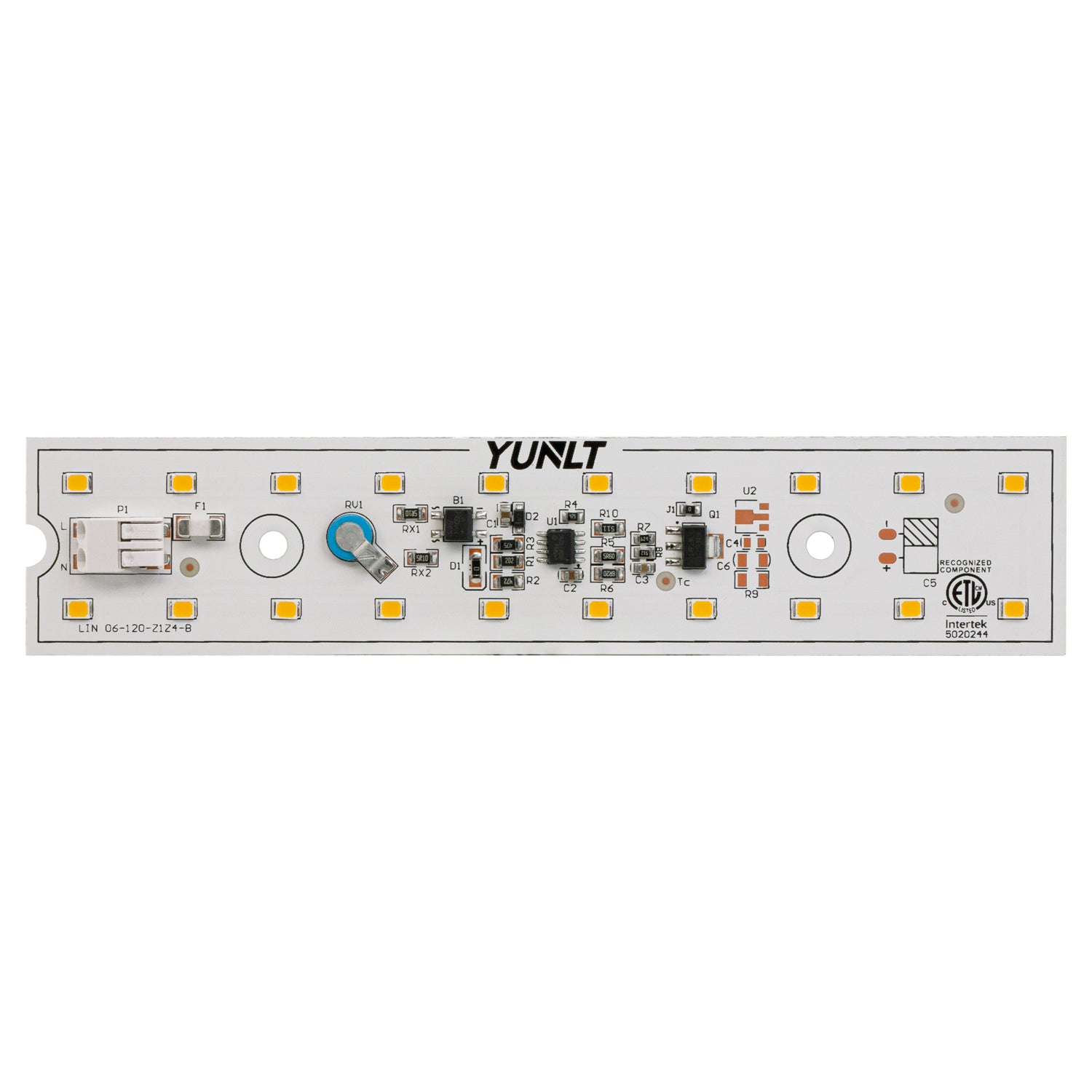 6 inch Linear LED Module Driverless Engine, 120V 12W 3000K(Warm White)